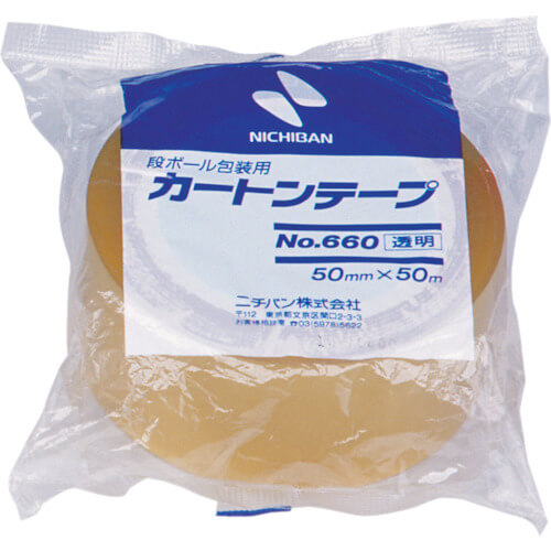660-50 NICHIBAN Pp Tape 660N Clear 50อัน - monet.asia