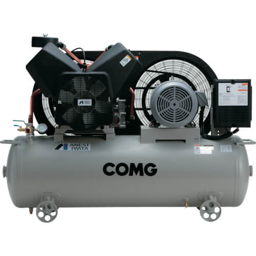 TLP75B-10M6 (60HZ) ANEST IWATA Reciprocating Compressor (Oil Type) 1อัน ...